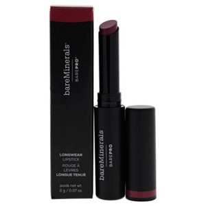 bare escentuals barepro longwear lipstick petunia for women, 0.07 oz