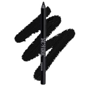 urban decay 24/7 glide-on eyeliner pencil, perversion – blackest-black with matte finish – award-winning, waterproof eyeliner – long-lasting, intense color