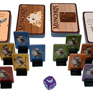 Steve Jackson Games Munchkin Pathfinder Deluxe Board Game (Base Game) | Board Game for Adults, Kids, & Family | Fantasy Adventure RPG | Ages 10+ | 3-6 Players | Avg Play Time 120 Min