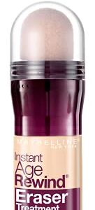 Maybelline Instant Age Rewind Eraser Treatment Makeup with SPF 18, Anti Aging Concealer Infused with Goji Berry and Collagen, Creamy Ivory, 1 Count