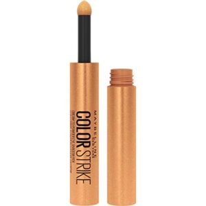 maybelline new york color strike eye shadow pen, cream to powder finish, 45 flash