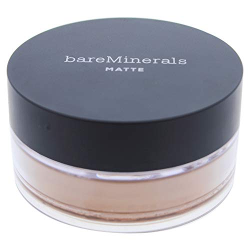 bareMinerals Matte Foundation SPF 15 for Women Warm Dark, 0.21 Ounce