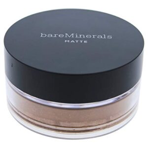 bareminerals matte foundation spf 15 for women, 29 neutral deep, 0.21 ounce