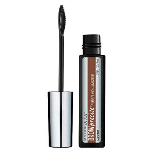 maybelline new york brow precise fiber volumizer eyebrow mascara, soft brown, 0.27 fl. oz.