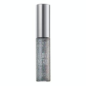 urban decay heavy metal glitter eyeliner, disco daydream – silver holographic glitter – water-based formula – long-lasting, buildable, quick drying