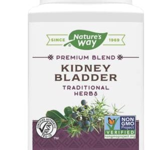 Nature's Way Kidney Bladder, Traditional Herbs Supplement, 930mg Per Serving, 100 Vegan Capsules