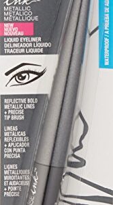 Maybelline New York Master Precise Ink Metallic Liquid Liner, Galactic Metal, 0.06 Fluid Ounce