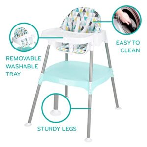 Evenflo 4-in-1 Eat & Grow Convertible High Chair