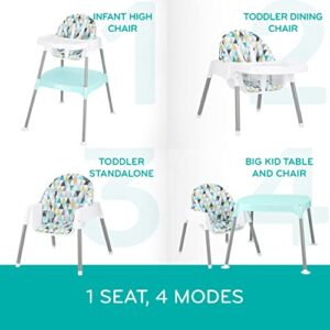 Evenflo 4-in-1 Eat & Grow Convertible High Chair