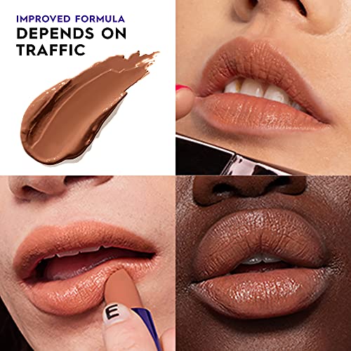 URBAN DECAY Vice Hydrating Lipstick - 35 Shades Available - Longwearing Lip Color - Moisturizing & Creamy Formula with Aloe Vera + Avocado Oil - Cream Finish – Depends on Traffic, 0.11 Oz