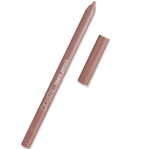 ColourPop ASHTON Lippie Pencil Liner - Ultra-Pigmented Lasting Long-Wear Prevents Lip Feathering (Deep Taupe)