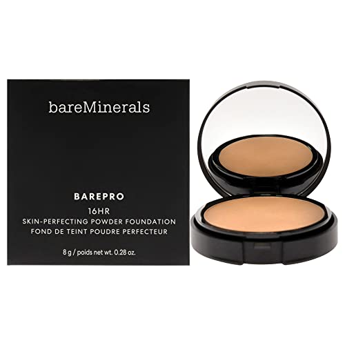 Bareminerals New Barepro 16-Hr Skin-Perfecting Powder Foundation, Medium Deep 45 Cool