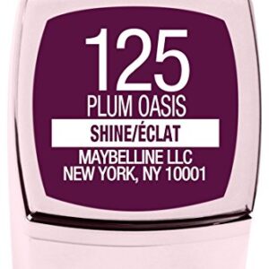 Maybelline New York Color Sensational Shine Compulsion Lipstick Makeup, Plum Oasis, 0.1 Ounce