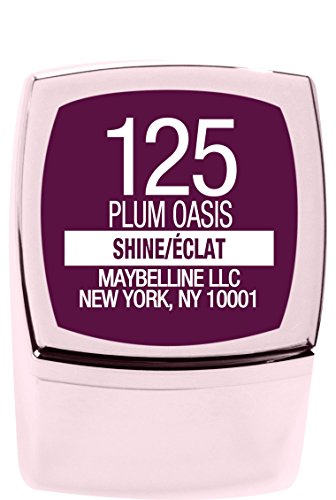 Maybelline New York Color Sensational Shine Compulsion Lipstick Makeup, Plum Oasis, 0.1 Ounce