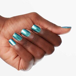 OPI Nail Lacquer, This Color's Making Waves, Blue Nail Polish, Hawaii Collection, 0.5 fl oz