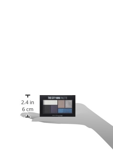 Maybelline New York Makeup The City Mini Eyeshadow Palette, Concrete Jungle Eyeshadow, 0.14 oz