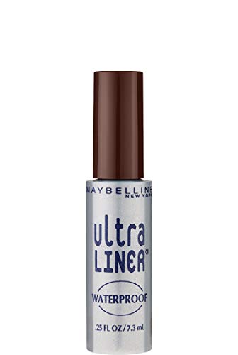 Maybelline New York Ultra Liner Waterproof Liquid Eyeliner, 302 Dark Brown, 0.25 fl. oz.