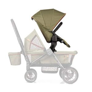 Evenflo Pivot Xplore Stroller Wagon Second Seat, Gypsy Olive Green