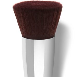 KABUKI PROFESSIONAL MAKEUP BRUSH With Big Flat Top for Liquid, Cream Mineral, & Powder Foundation & Face Cosmetics, Quality Design, Carrying Case & E-Book Included, Great For Gifts!