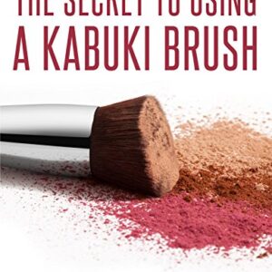 KABUKI PROFESSIONAL MAKEUP BRUSH With Big Flat Top for Liquid, Cream Mineral, & Powder Foundation & Face Cosmetics, Quality Design, Carrying Case & E-Book Included, Great For Gifts!