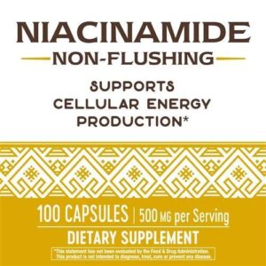 Nature's Way Niacinamide 500mg, Pack of 3