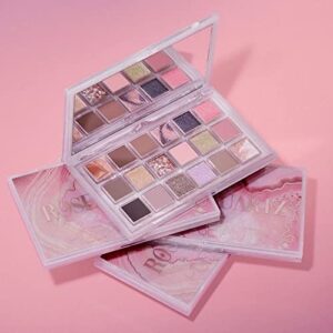 huda beauty rose quartz 18 eyeshadow palette