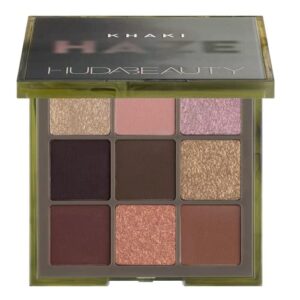 huda beauty haze obsessions eyeshadow palette khaki limited edition 2020