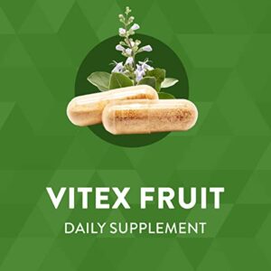 Nature’s Way Vitex Fruit, Traditional Support of Monthly Cycle*, Vegan, Non-GMO, 320 Capsules