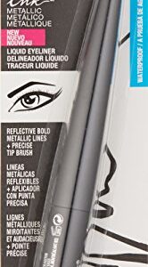 Maybelline New York Master Precise Ink Metallic Liquid Liner, Black Comet, 0.06 Fluid Ounce