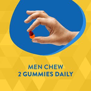 Nature’s Way Alive! Men’s 50+ Gummy Multivitamins, High Potency Formula, Supports Whole Body Wellness*, Fruit Flavored, 150 Gummies