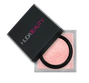 huda beauty easy bake loose baking & setting powder full size – cherry blossom (sheer soft pink)