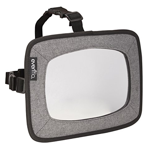 Backseat Baby Mirror For Rear-Facing Child (Grey Melange)