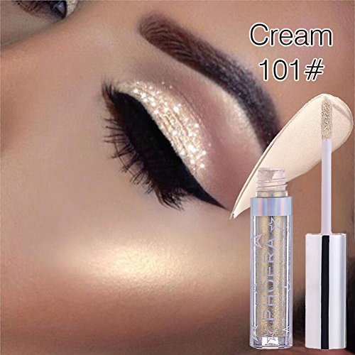 KDOWES Liquid Eyeshadow, Waterproof Glitter Shimmer Sparkle Eye Stick Easy To Wear Long Lasting Eyeliner Eye Pencil Makeup Cosmetics(A101)