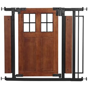 evenflo barn door walk-thru gate (farmhouse collection)