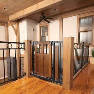 Evenflo Barn Door Walk-Thru Gate (Farmhouse Collection)