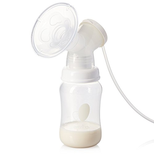 Evenflo Feeding Breast Pump Adapter to Balance Plus Wide Neck Baby Bottle (Pack of 2), White (5142112)