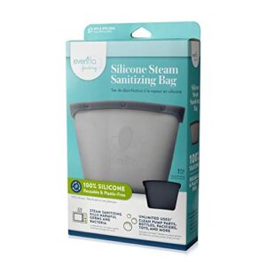 Silicone Steam Sanitizing Bag, Grey