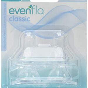 Evenflo Classic Bottle Nipples, 12 Count, Fast Flow