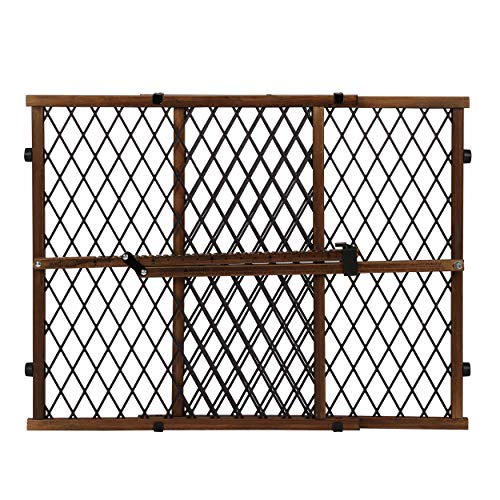 Position & Lock Baby Gate, Pressure-Mounted, Farmhouse Collection