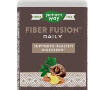 Nature's Way Fiber Fusion Daily Supplement, Digestive Support*, 150 Vegan Capsules