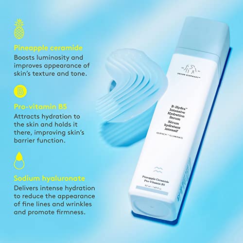 Drunk Elephant C-Firma Fresh Day Serum and B-Hydra Intensive Hydration Serum (1.69 Fl Oz), Firming and Brightening Serum for Damaged and Aging Skin and Anti Wrinkle Serum for All Skin Types (Set of 2)