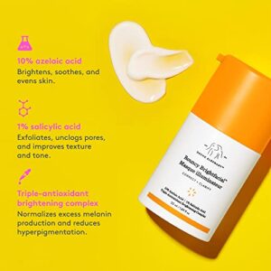 Drunk Elephant Bouncy Brightfacial Leave-On Face Mask with Azelaic Acid and Salicylic Acid to Correct and Clarify Skin (50mL / 1.69 Fl Oz)