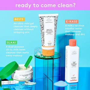 Drunk Elephant Slaai Makeup-Melting Butter Cleanser and Bamboo Booster. Innovative Makeup Removing Cleansing Balm that Melts Away Dirt, Makeup & Sunscreen (3.88 Ounce)