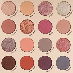 colourpop eyeshadow palette various sizes shades (lust for dusk)