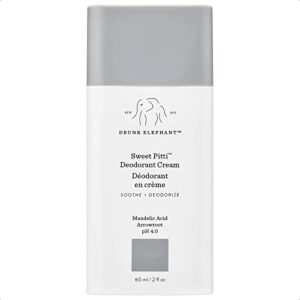 drunk elephant sweet pitti deodorant cream. soothing and moisturizing underarm deodorizing cream (60 ml / 2 fl oz)