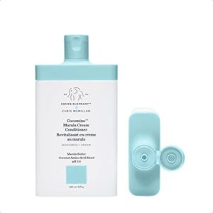 Drunk Elephant Cocomino Marula Cream Conditioner. Concentrated and Scalp-Friendly Nourishing Conditioner for Hair (240 mL / 8 Fl Oz)