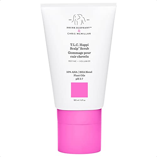 Drunk Elephant T.L.C. Happi Scalp Scrub. Exfoliating and Revitalizing Scrub for Hair and Scalp (180 mL / 6 Fl Oz)