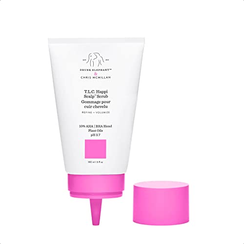 Drunk Elephant T.L.C. Happi Scalp Scrub. Exfoliating and Revitalizing Scrub for Hair and Scalp (180 mL / 6 Fl Oz)