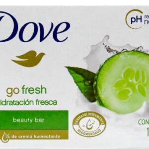 Dove, Beauty Bar Soap Variety Pack of 12, Go Fresh, Shea Butter, Coconut Milk, White - 135g