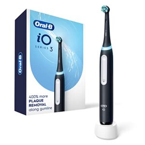 oral-b io3 electric toothbrush (1) with (1) ultimate clean brush head and (1) charger